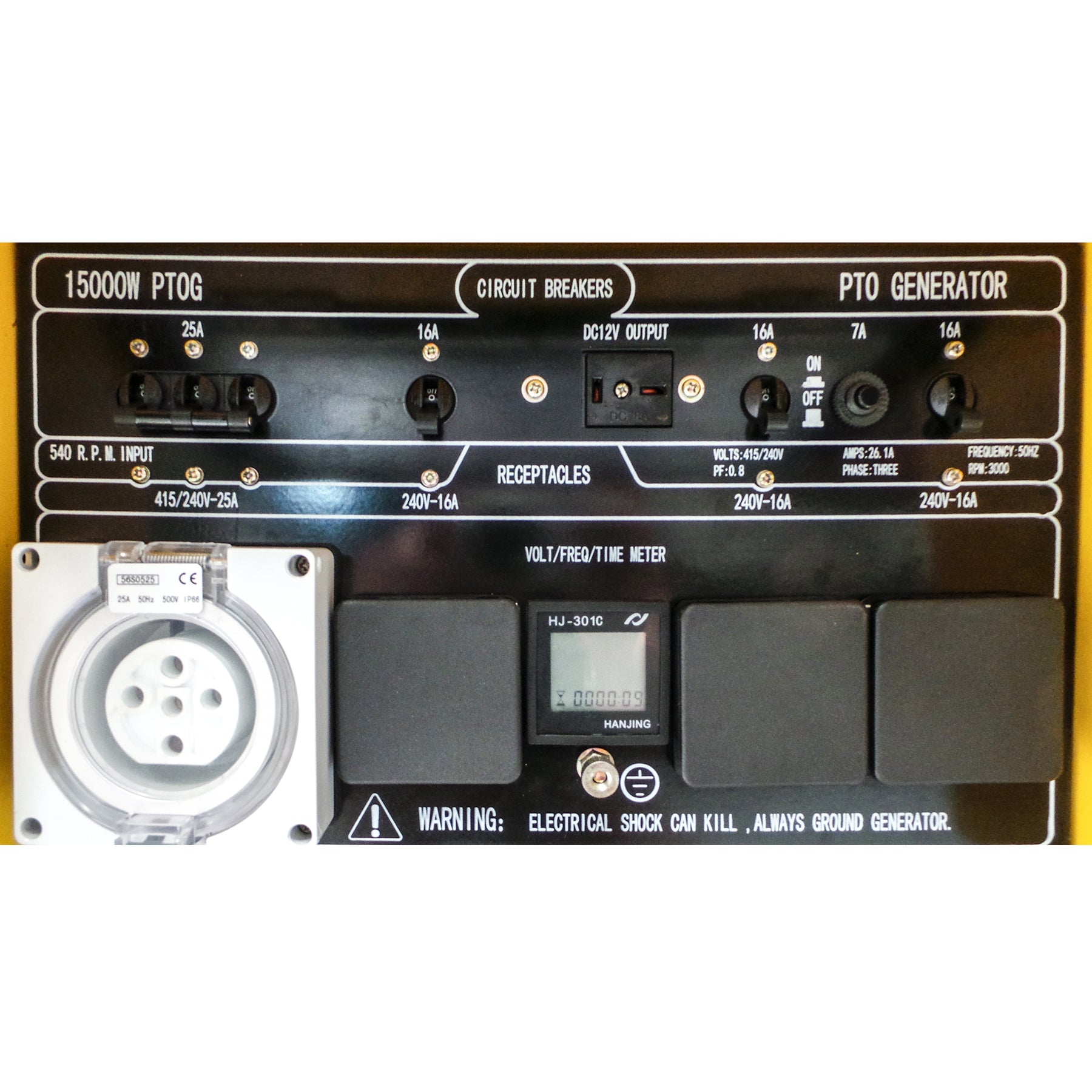 Tractor PTO Generator 15KW 30KW 50KW 75KW Paddock Machinery Australia ...